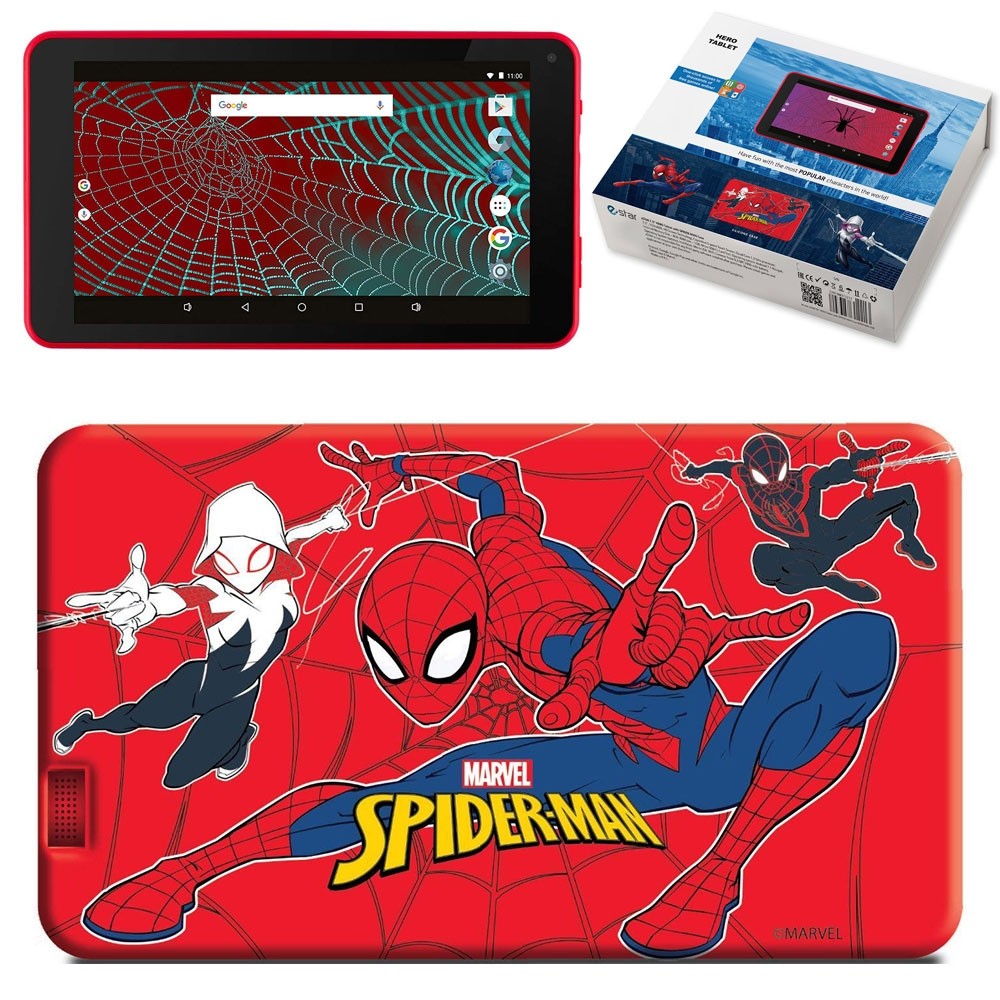 eSTAR Hero Tablet 7' Per Bambini | Spiderman - Tablet Per Bambini ...